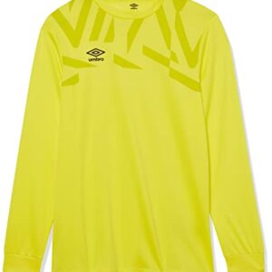 Umbro Unisex-Kid's Standard Splinter Goalkeeper Jersey, Yellow, Youth Large