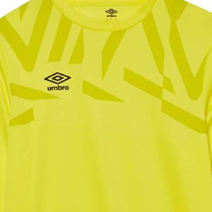 Umbro Unisex-Kid's Standard Splinter Goalkeeper Jersey, Yellow, Youth Large