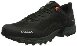 salewa ultra train 3 hiking shoe - men's raw green/black out 10.5