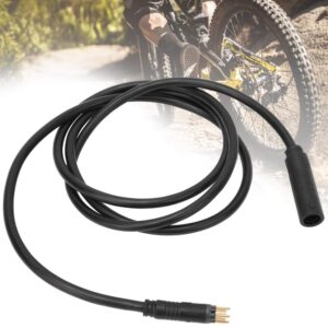 MAGT E-Bike Motor Extension Cable, 9 Pin Waterproof Wheel Motor Extension Cable Female to Male Electric Bike Wire for E-Bike (1.5x600mm)