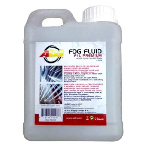 ADJ Products F1L Premium Water Based DJ Special Lighting Atmospheric Effects Fog Machine Fog Juice Fluid, 1 Liter (2 Pack)