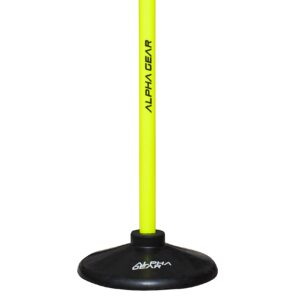 Gear FC Speed and Agility Turf Training Poles (Yellow)