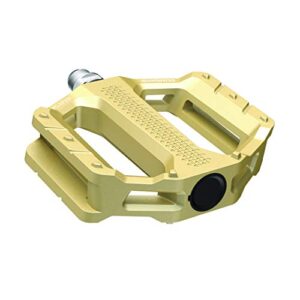 SHIMANO,One Size,EPDEF202K Pedals PD-EF202 MTB Flat Pedals, Gold