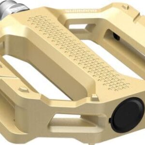 SHIMANO,One Size,EPDEF202K Pedals PD-EF202 MTB Flat Pedals, Gold