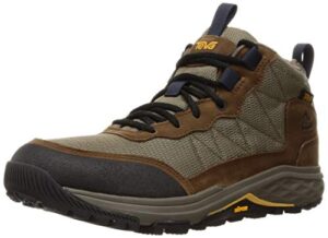 teva men's ridgeview mid hiking shoe, bison, 8.5