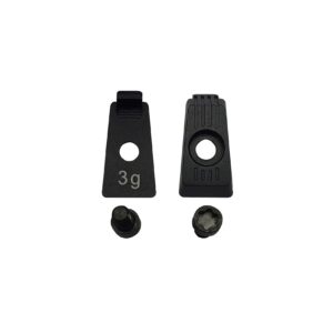 histar 2pcs golf putter weight screw 3g compatible with taylormade spider x, myspider x series putters