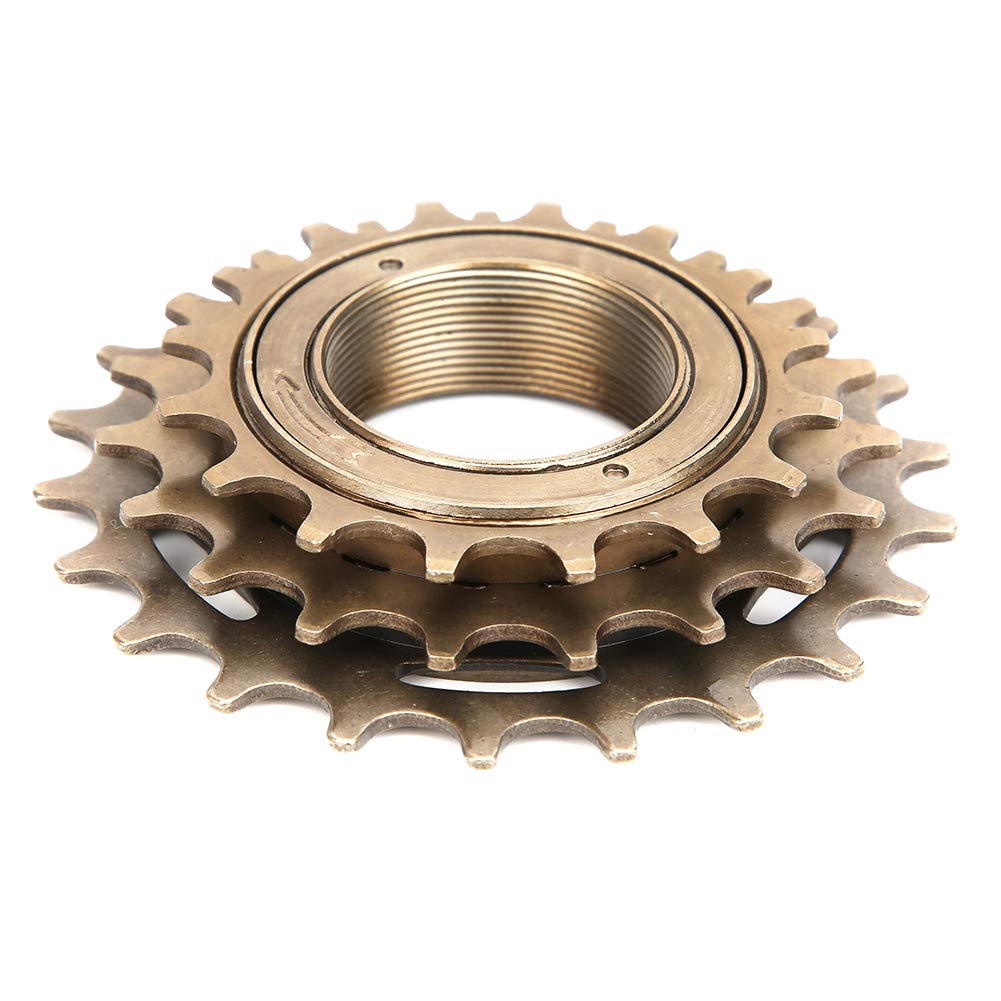 Keenso Mountain Bike Flywheel, Mountain Road Bike 3 Speed Flywheel 16/19/22T Freewheel Rear Gear Accessories