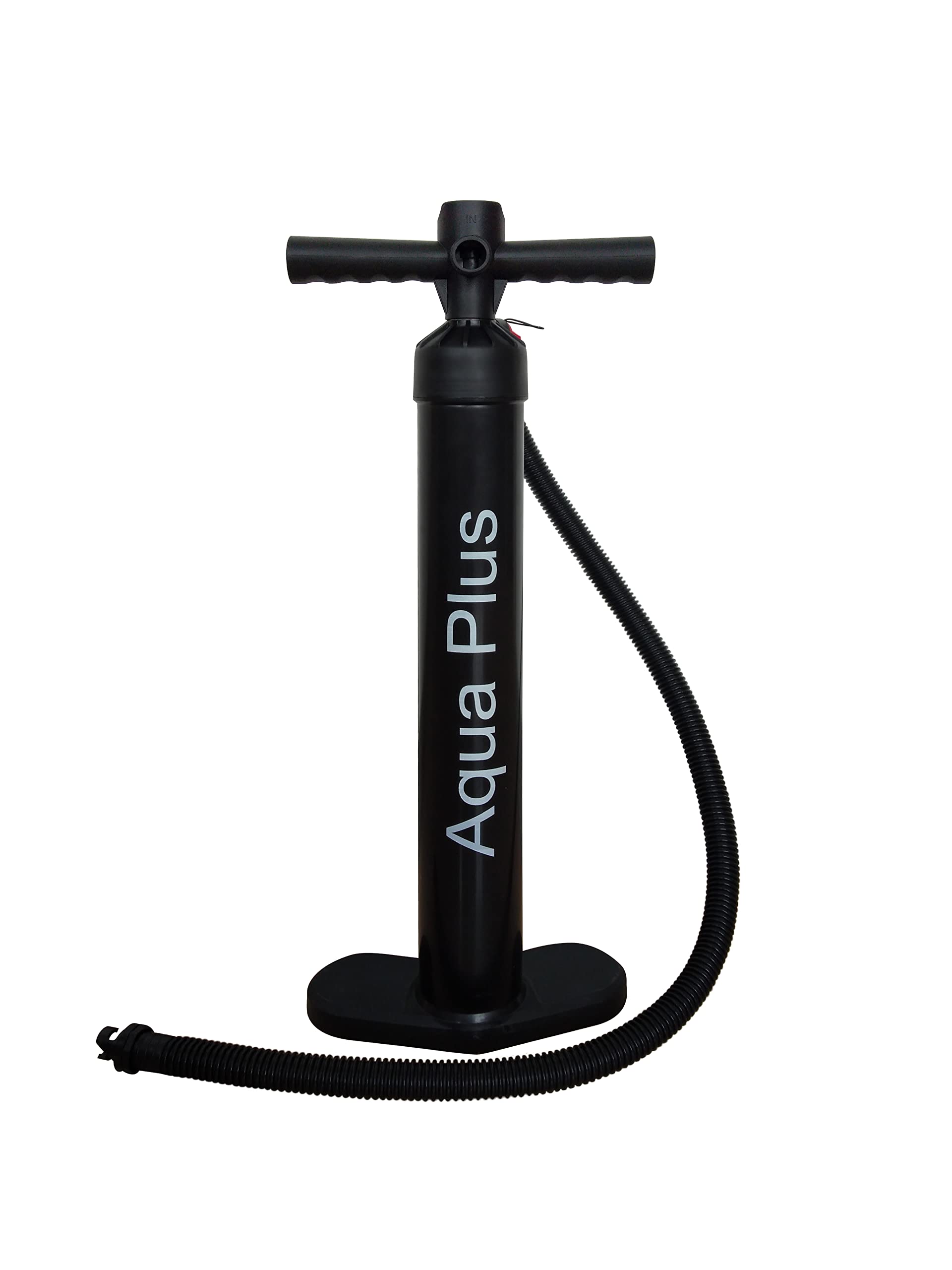 Aqua Plus Inflatable Stand Up Paddle Board High Pressure Double Action SUP Pump (Black, 63cm)