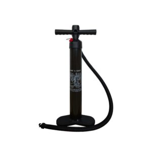 Aqua Plus Inflatable Stand Up Paddle Board High Pressure Double Action SUP Pump (Black, 63cm)