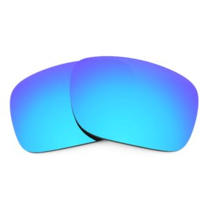 revant replacement lenses for oakley split shot sunglasses, uv protection, anti-scratch, and impact resistant, elite polarized ice blue mirrorshield