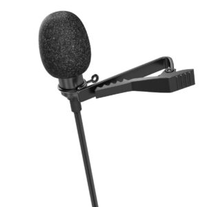 GALVANOX USB-C Microphone, Clip On Lavalier Omnidirectional Mic (Lightning)