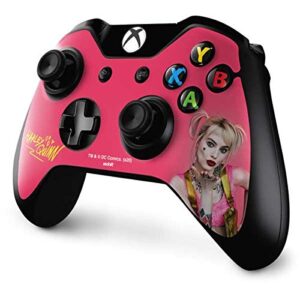 Skinit Decal Gaming Skin Compatible with Xbox One Controller - Officially Licensed Warner Bros Harley Quinn Blowing Kisses Design