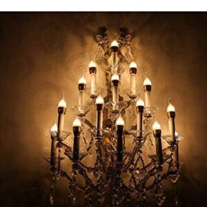 LED VIVID FLAME-6 Pack 1800K LED flame effect light bulb with FCC Certification,E12 flicker flame candelabra bulb,for Hotel/Garden/Coffee/Festival Decoration.