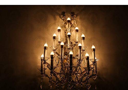 LED VIVID FLAME-6 Pack 1800K LED flame effect light bulb with FCC Certification,E12 flicker flame candelabra bulb,for Hotel/Garden/Coffee/Festival Decoration.