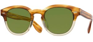 oliver peoples cary grant sun ov 5413su honey vsb/green c 50/22/145 unisex sunglasses