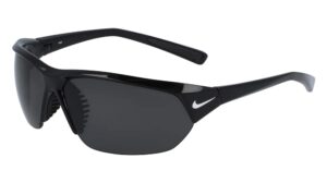 nike men's skylon ace sunglasses, black frame/polarized grey lens ev0527 010 made in italy