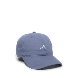 outdoor cap unisex adult mountain dad hat baseball cap, columbia blue, one size us