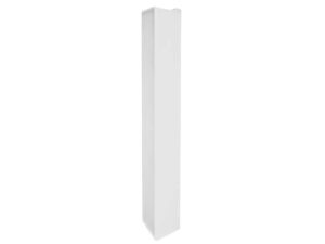 monoprice stage right series white color 8in 2m (6.56ft) truss scrim segment made out of lycra (625859)