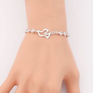 AKTAP Sorority Gift Z P B Dove Bracelet Inspired Greek Greece Sorority Finer Women Jewellery