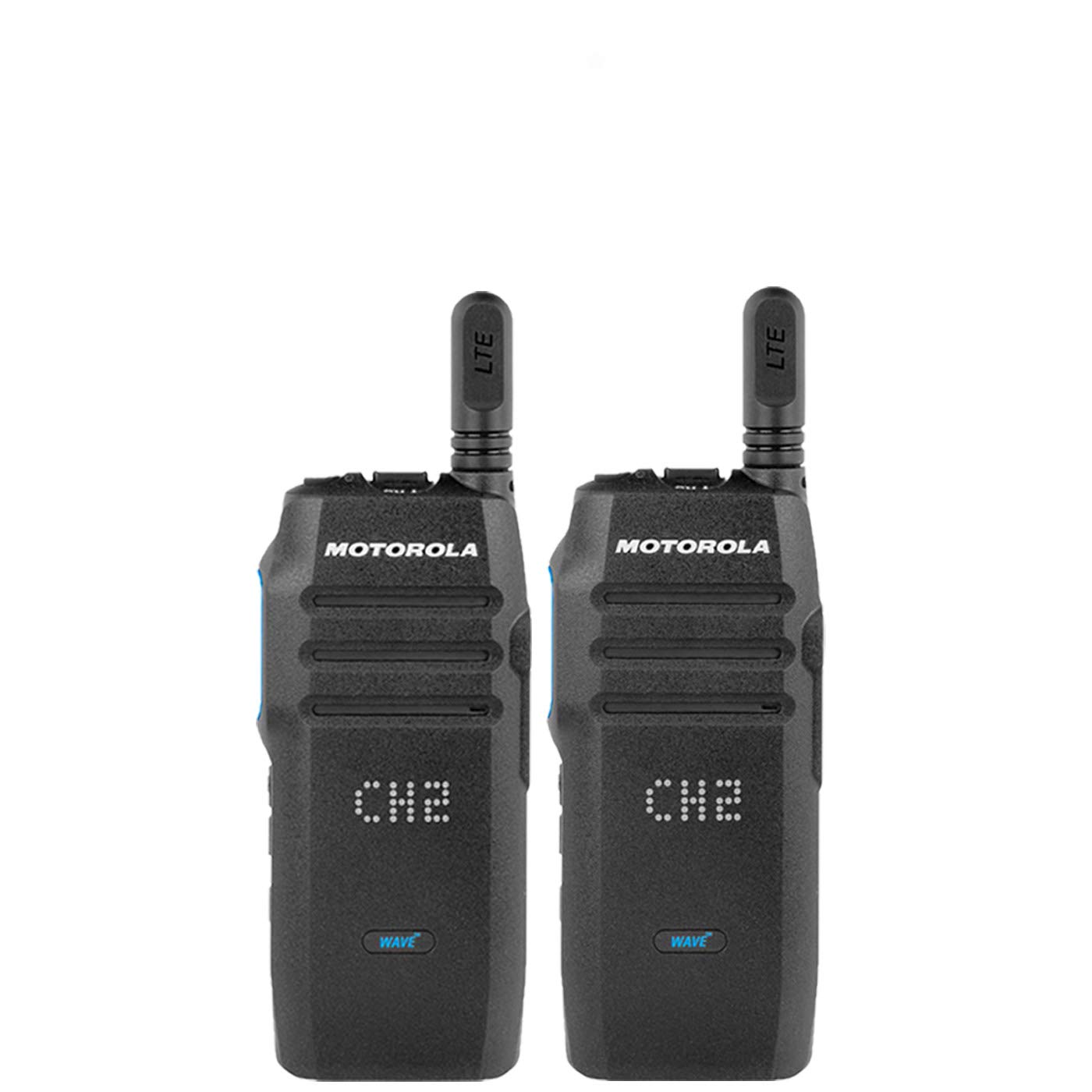 2 TLK100 Wave Using 4G LTE/WiFi Two Way Radio with Nationwide Coverage - Monthly Service Fee Required by Motorola Solutions