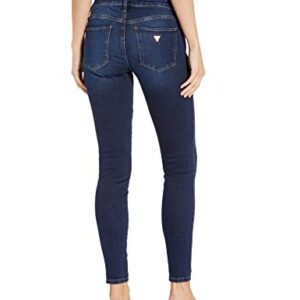 GUESS Women's Sexy Curve Mid-Rise Stretch Skinny Fit Jean, Cumberland, 28