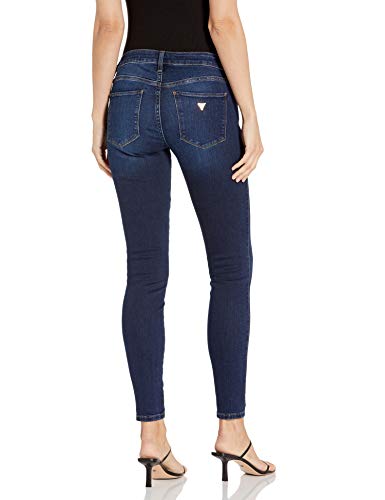 GUESS Women's Sexy Curve Mid-Rise Stretch Skinny Fit Jean, Cumberland, 28