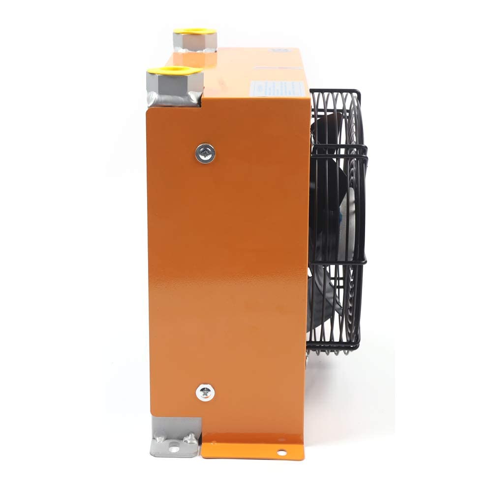 Ethedeal Hydraulic Oil Cooler, AC110V /60HZ AH1012T-CA New Hydraulic Oil Cooler 100L/min , Precise Welding & Efficient Fan