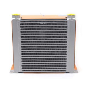 Ethedeal Hydraulic Oil Cooler, AC110V /60HZ AH1012T-CA New Hydraulic Oil Cooler 100L/min , Precise Welding & Efficient Fan