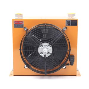 Ethedeal Hydraulic Oil Cooler, AC110V /60HZ AH1012T-CA New Hydraulic Oil Cooler 100L/min , Precise Welding & Efficient Fan