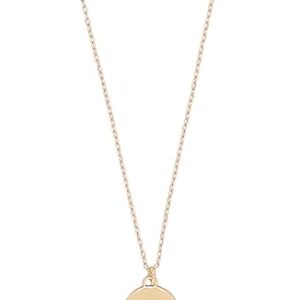 Kate Spade New York B Mini Pendant, Gold