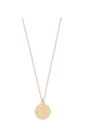 Kate Spade New York B Mini Pendant, Gold