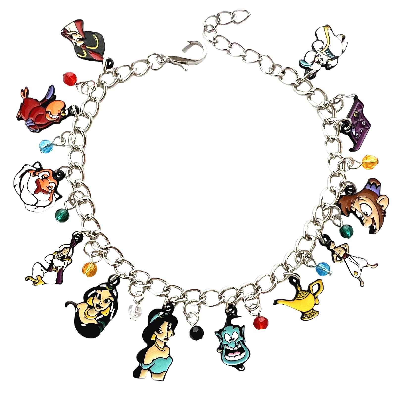 AYJBDGR Universe of Fandoms Anime Cartoons Charm Bracelet for Women