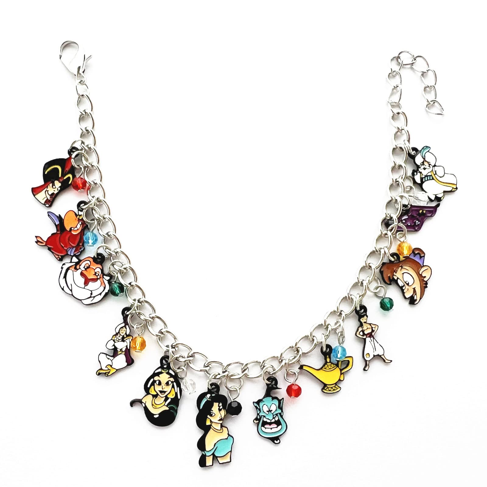 AYJBDGR Universe of Fandoms Anime Cartoons Charm Bracelet for Women