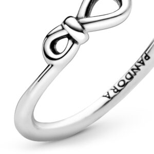 Pandora Infinity Knot 925 Sterling Silver Ring, Size: EUR-48, US-4.5-198898C00-48