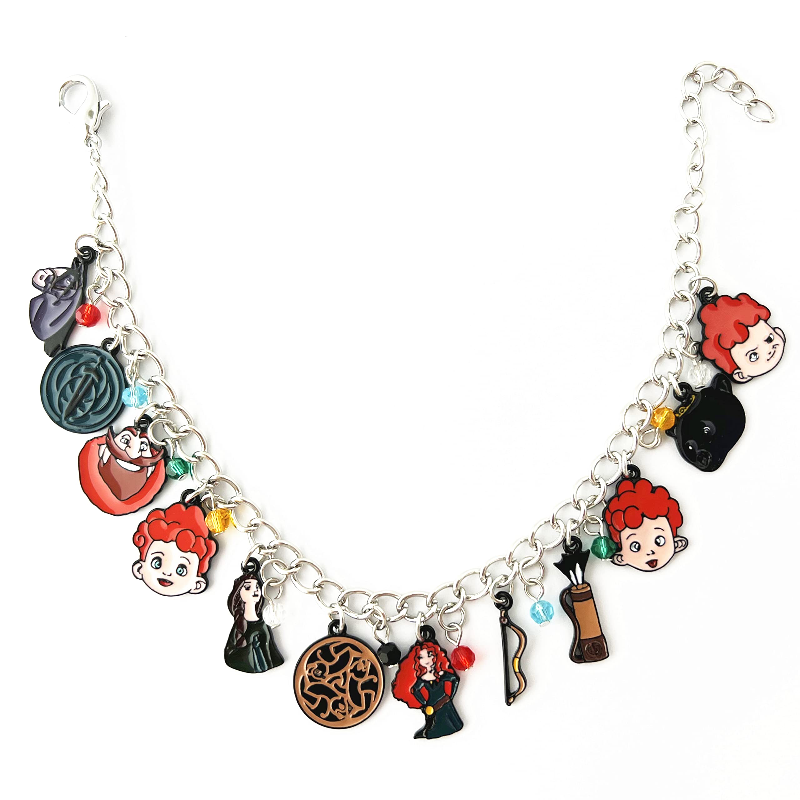 AYJBDGR Universe of Fandoms Anime Cartoon Charm Bracelet Gifts for Women