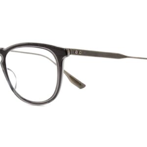 Dita DTX 105-49-03 Falson EyeglassesCrystal Grey/Antique Silver w/Demo Lens, 49mm