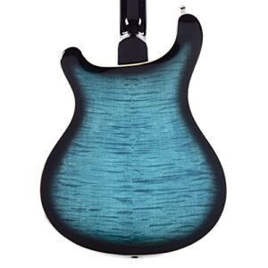 PRS Paul Reed Smith 6 String SE Hollowbody II, Faded Blue Burst with Case, Right (105537:PB)