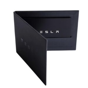 tesla model 3 key cards with bi fold wallet