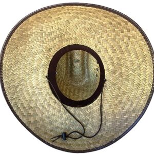 Headchange Wide 7" Brim Lifeguard Hat (Medium 7 1/8, Brown Bound 7 Inch Brim)