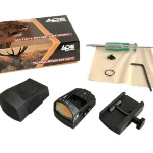 Ade Advanced Optics Delta RD3-012 Red Dot Reflex Sight for Sig Sauer P365 Handgun Pistol, Black