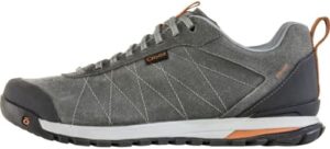 oboz bozeman low leather hiking shoe - men's charcoal 11.5 medium