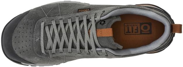 Oboz Bozeman Low Leather Hiking Shoe - Men's Charcoal 11.5 Medium