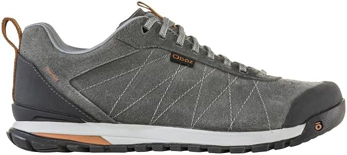 Oboz Bozeman Low Leather Hiking Shoe - Men's Charcoal 11.5 Medium