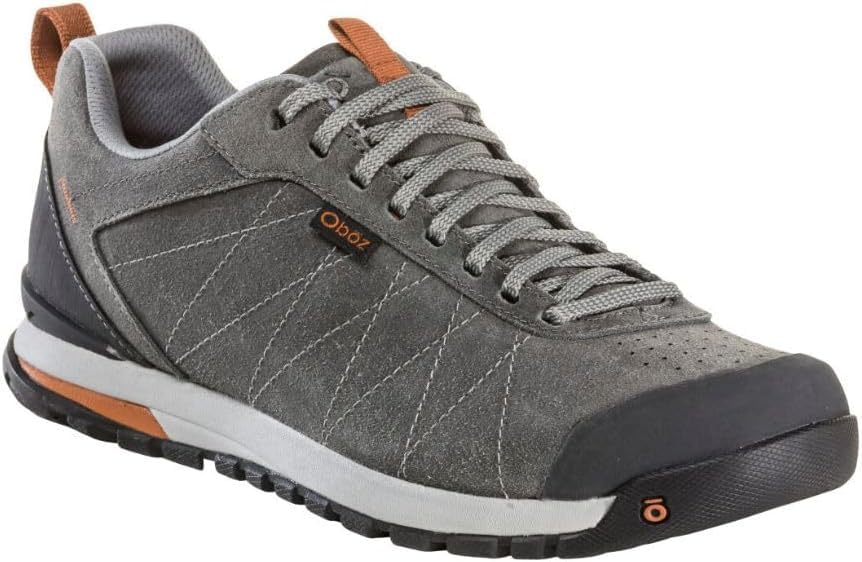 Oboz Bozeman Low Leather Hiking Shoe - Men's Charcoal 11.5 Medium