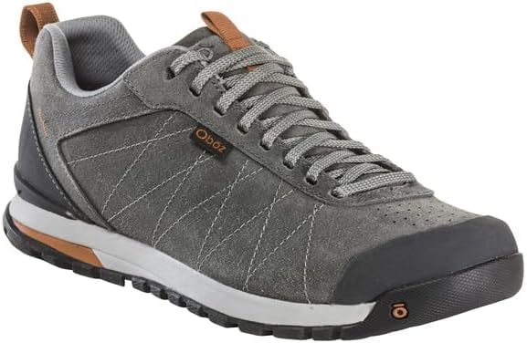 Oboz Bozeman Low Leather Hiking Shoe - Men's Charcoal 11.5 Medium