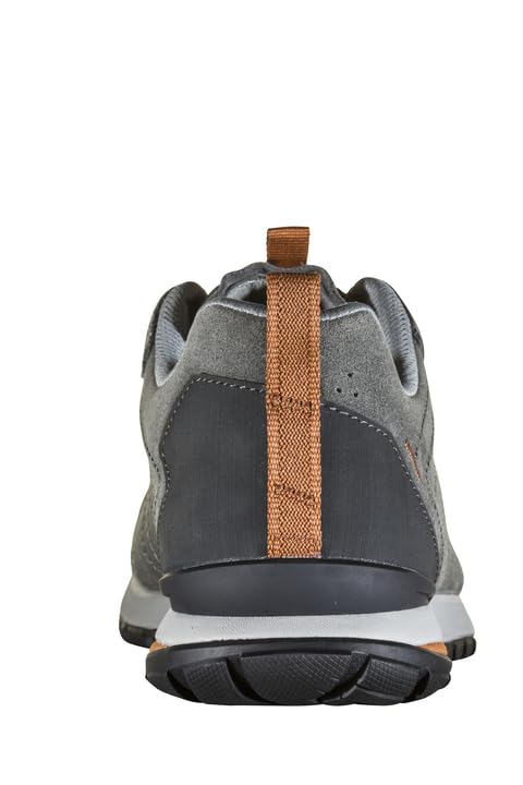 Oboz Bozeman Low Leather Hiking Shoe - Men's Charcoal 11.5 Medium