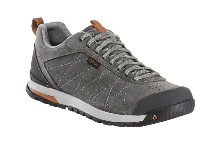 Oboz Bozeman Low Leather Hiking Shoe - Men's Charcoal 11.5 Medium