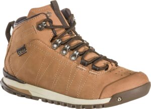 oboz bozeman mid leather hiking boot - women's chipmunk 8