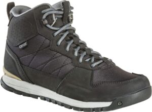 oboz bozeman mid black 9 d (m)