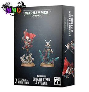 warhammer games workshop 40,000 - daemonifuge ephrael stern & kyganil